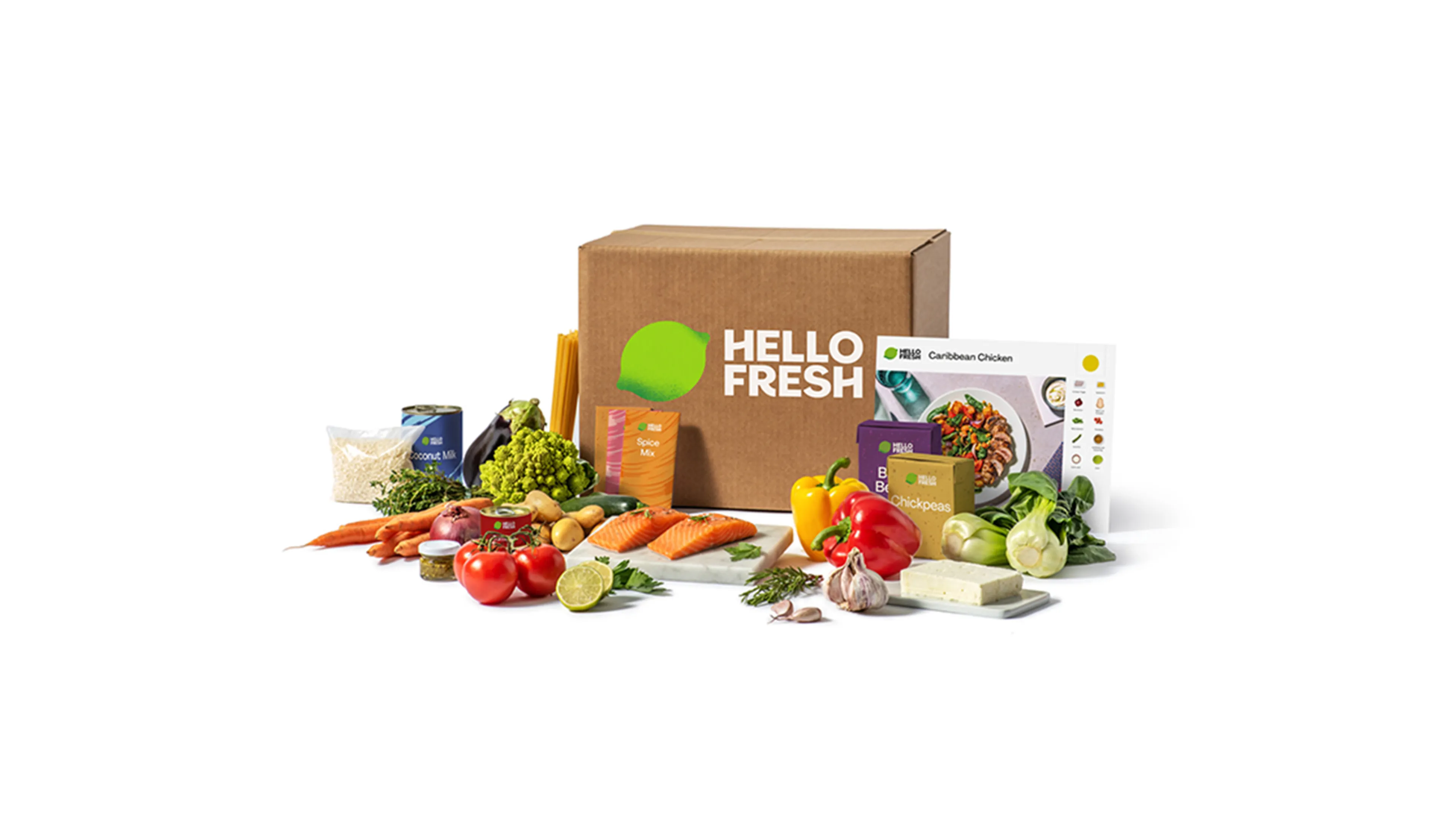HelloFresh 55% Off 1st Box, 25% Off for 2 months and free dessert for ...